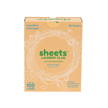 Laundry Sheets & Cleaning Supplies | Sheets Laundry Club